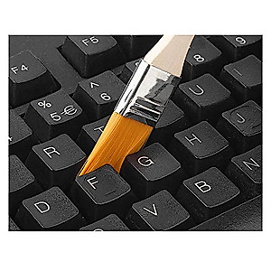 Small Soft Nylon Cleaning Brush Kit, Anti Static PCB Repair Tools for Electronics Mobile Phone Laptop Computer Keyboard Cleaner Brushes