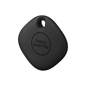 Samsung Galaxy SmartTag+ Plus, 1 Pack, Bluetooth Smart Home Accessory, Attachment to Locate Lost Items, Pair with Phones Android 11 or Higher (Black)