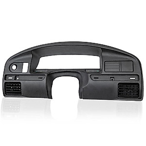 PIT66 Dash Panel Bezel Cover,Compatible with 1992-1997 Ford F150 F250 F350 Dash Cover