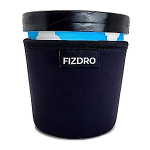 Fizdro Ice Cream Pint Holder - Monochrome (Black)