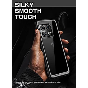 SUPCASE Unicorn Beetle Style Series Case Designed for OnePlus 10 Pro 5G (2022 Release), Premium Hybrid Protective Clear Case (Black)