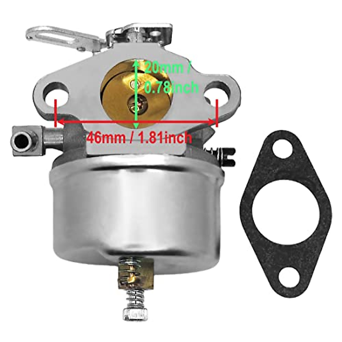 Aittok Adjustble Carburator for Tecumseh MTD 632107 640084 640105 640299 632107 632107A 640084A 4HP 5HP Engines Toro Craftsman Snowblower
