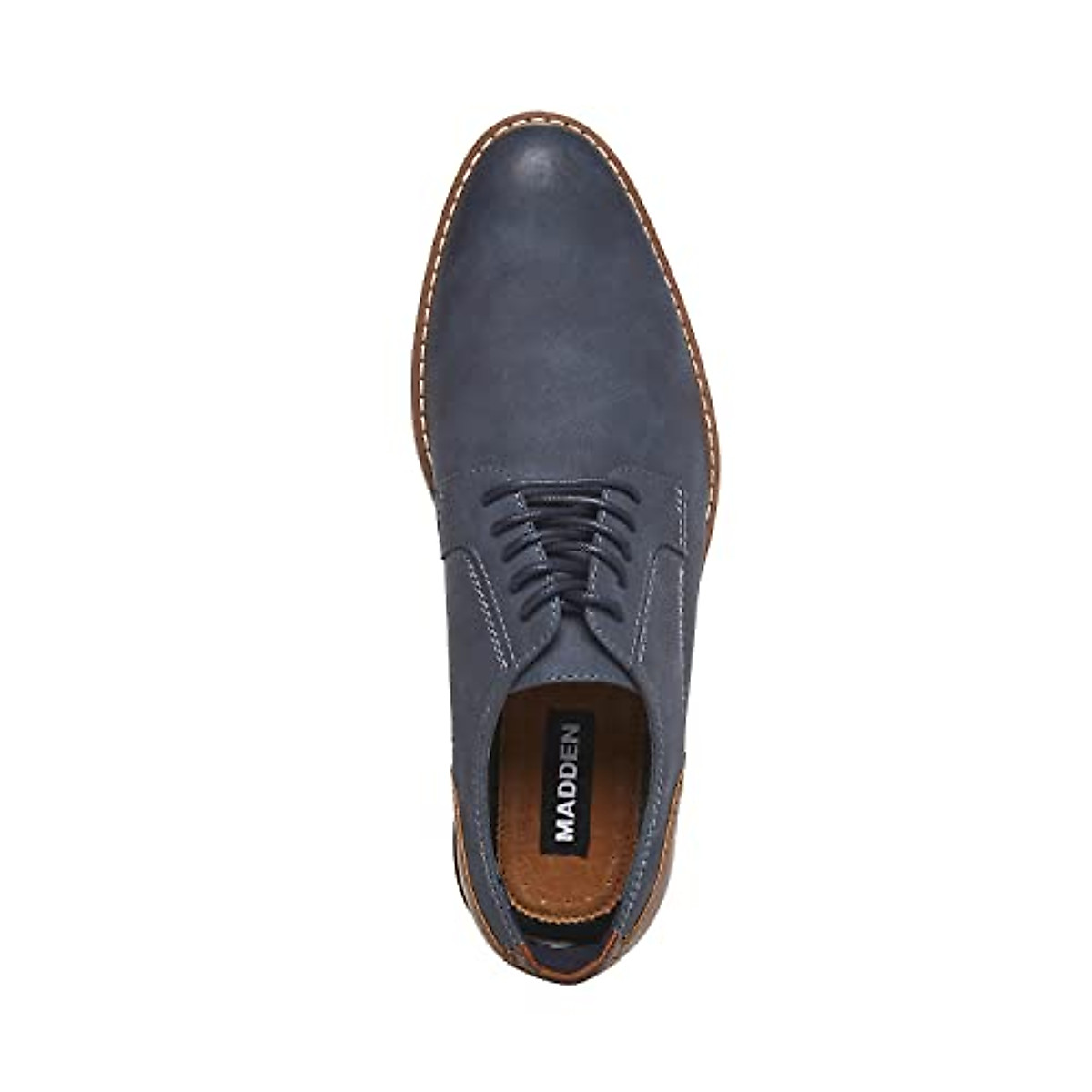Madden Men's M-ALLOU Oxford, Navy, 9.5