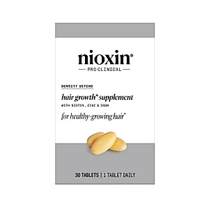 Nioxin Density Defend Hair Growth Supplements - For Hair Growth and Thickness, 30 Tablets, (Packaging May Vary)