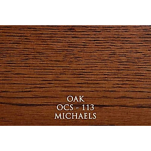 RRD Mounted Quilt Rack with Shelf – Amish Made Quilt Hangers for Wall Hangings with Display Shelf – Rustic Quilt Wall Hangers for Twin to King Blankets (Oak Wood, Michaels Stain, 30” L)