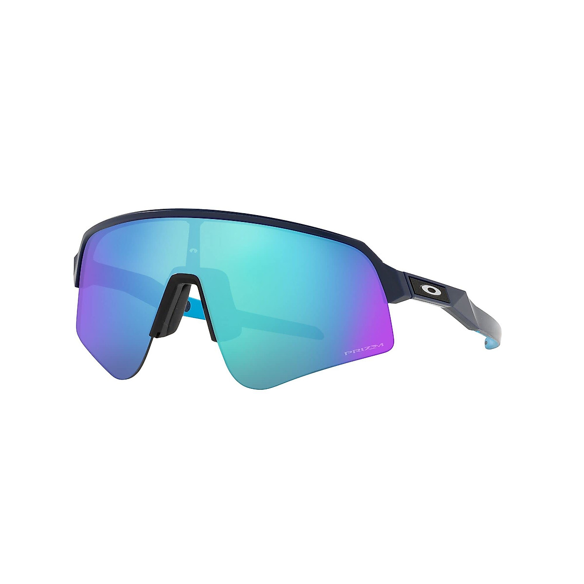 Oakley Men's Oo9465 Sutro Lite Sweep Rectangular Sunglasses, Matte Navy/Prizm Sapphire, 39 mm