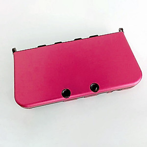 OSTENT Hard Aluminum Case Cover Skin Protector for Nintendo New 3DS LL/XL Console - Color Red