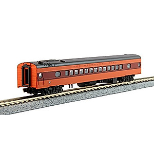 Kato USA Model Train Products N Milwaukee Road Olympian Hiawatha 9-Car Set Passenger Car Set