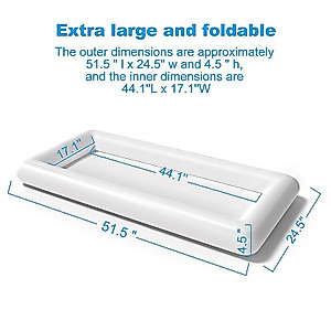 Kuist Inflatable Serving Bar,Environmental PVC Inflatable Ice Trough Ice Bucket Inflatable Ice Tray