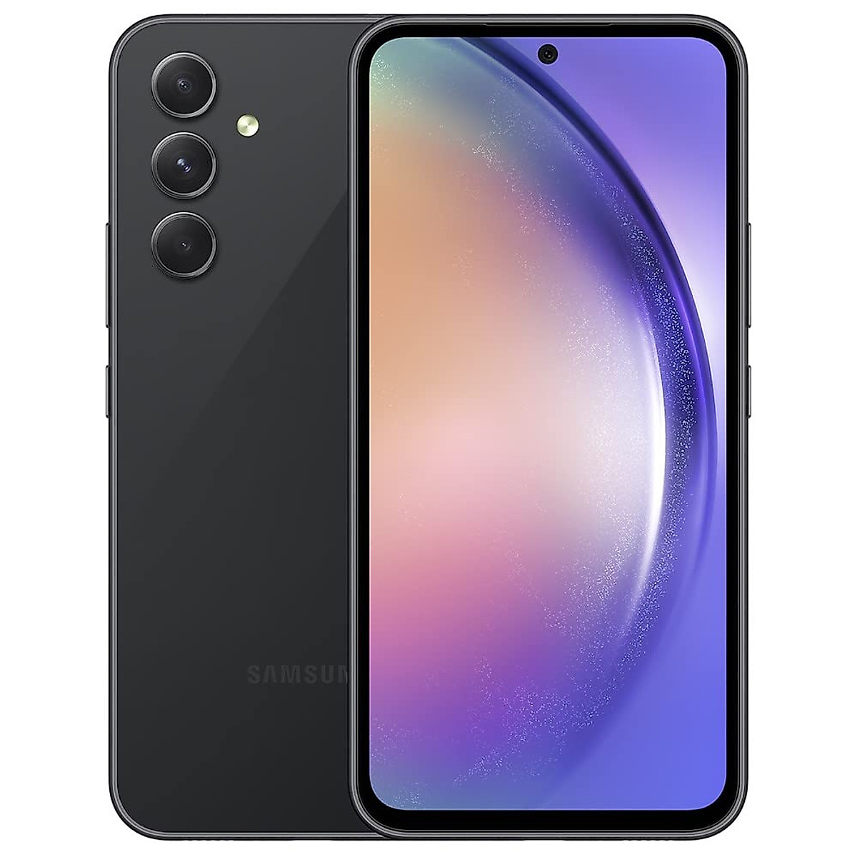 Samsung Galaxy A54 5G Dual SIM 256GB ROM 8GB RAM 6.4" 120Hz AMOLED, Octa-Core, 50MP Camera (GSM Unlocked for T-Mobile, Metro, Global) International Model A546E/DS Mobile Cell Phone (Graphite)