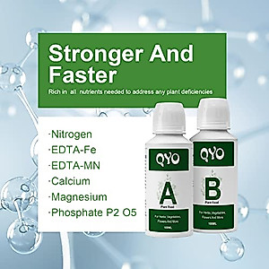 QYO Seed Pods kit for Hydroponics Garden Kit with 12pcs Growth Sponges,12pcs Basket Kit, A&B Solid Nutrient (Seeds not Included)