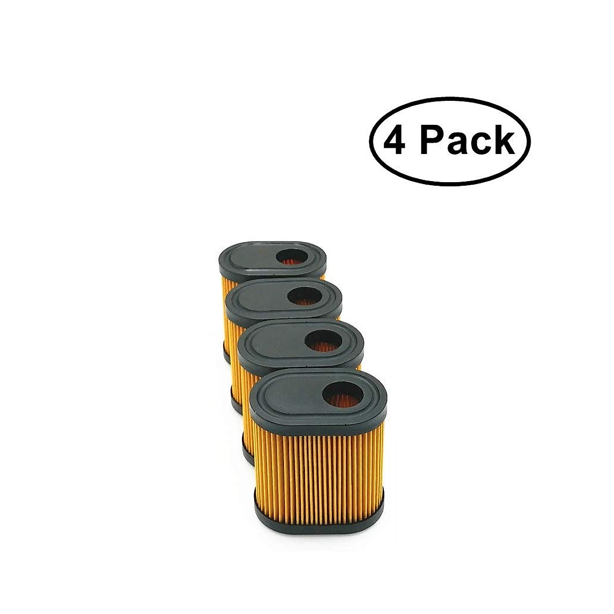 MOWFILL 4 Pack 36905 Air Filter Replace for Tecumseh 740083A,Craftsman 33331 Fits Tecumseh LEV100 LEV115 LEV120 LV195EA OVRM65 OVRM105 OVRM120 Lawn Mower Air Cleaner Element