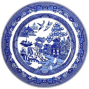 Johnson Brothers Willow Blue 4 Piece Place Setting, Blue and White