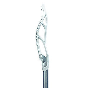 STX Lacrosse Stallion U 550 Unstrung Lacrosse Head with All Climate Performance Material, White