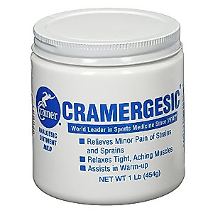 Cramergesic Mild Warmth Analgesic for Relief from Muscle Soreness, Aches, Joint & Arthritis Pain, Penetrating Pain Relief Cream Soothes Tight Muscles Before & After Workout, Exercise, or Fitness