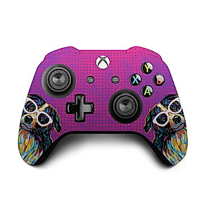 Head Case Designs Officially Licensed P.D. Moreno Border Collie Animals II Vinyl Sticker Gaming Skin Case Cover Compatible With Xbox One S Console and Controller Bundle