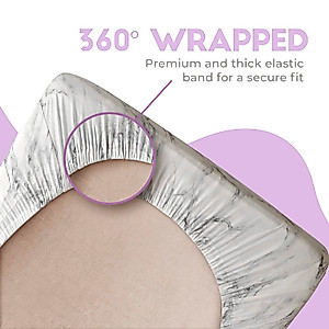 Mommy o' Clock Premium Fitted Crib Sheet for Boys Girls, Toddler Mattress Crib Sheets, Soft and Breathable Fitted Sheets for Standard Crib and Mattresses, 28”x 52” x 9” (Galatic Print)