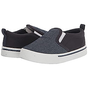 OshKosh B'Gosh Boy's Austin Slip On Shoe, New Navy, 10 Toddler