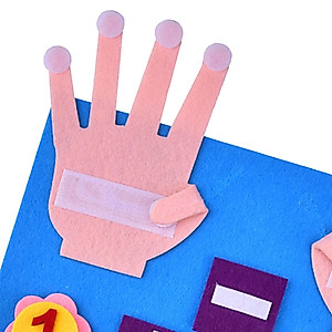 Menolana Counting Game Learning Activities Addition Subtraction Math Teaching Aids Numbers Matching Math Toys for Children Baby Boys Girls Toddlers