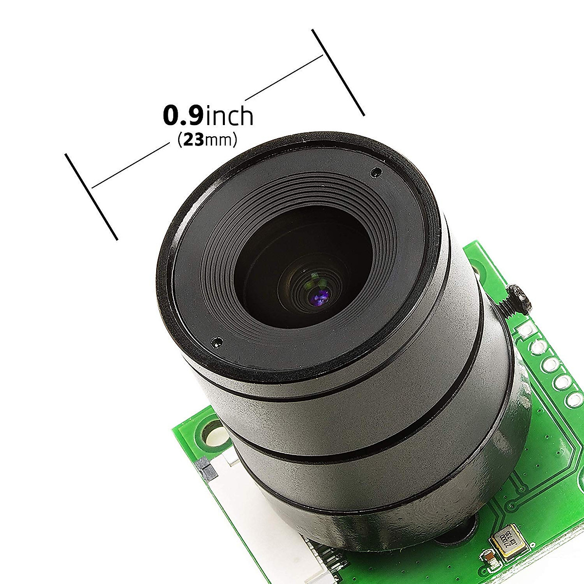 Arducam for Raspberry Pi 5 Camera Module with Interchangeable CS Mount Lens for Pi 5, 4, 3, 3B+, 5MP OV5647 1080P