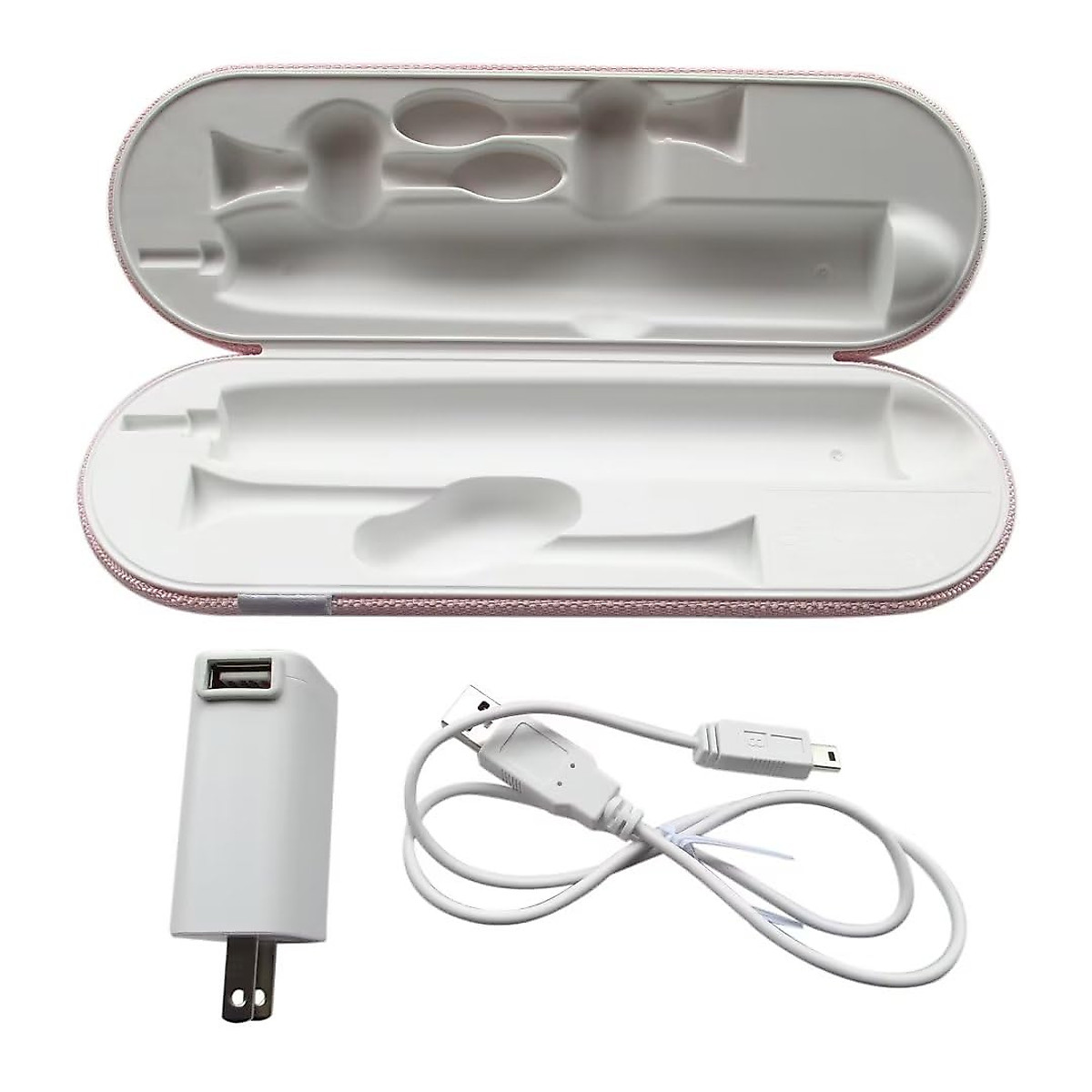 HX9210 HX9200 Travel Charger Case w/AC Charer+US Cable for Philips Sonicare DiamondClean HX9340 HX9350 HX9382/HX9342/HX939L Toothbrushes