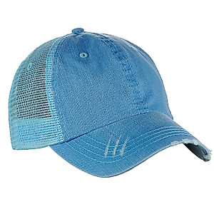 MG Low Profile Special Cotton Mesh Cap-Aqua