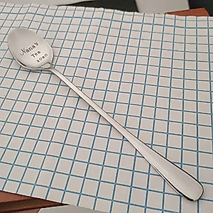 Gifts for Grandma Grandmother from Grandson Granddaughter Nana's Tea Xoxo Spoon for Grandmother Grandmom Tea Spoons for Best Grandmas Nana Gigi Birthday Mother's Day Gift