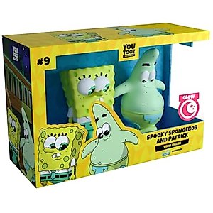Youtooz Spooky Spongebob and Patrick 4" Inch Vinyl Figure, Collectible Spooky Spongebob & Patrick 2-Pack Figure by Youtooz Spongebob Squarepants Collection