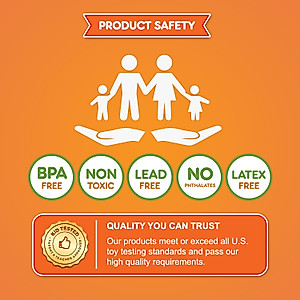 Jumbo Counting Bears with Stacking Cups - Montessori Educational Sorting Rainbow Toys For 3 Year Old Boys and Girls with 48 Preschool Math Manipulatives, Toy Storage and Toddler Games eBook