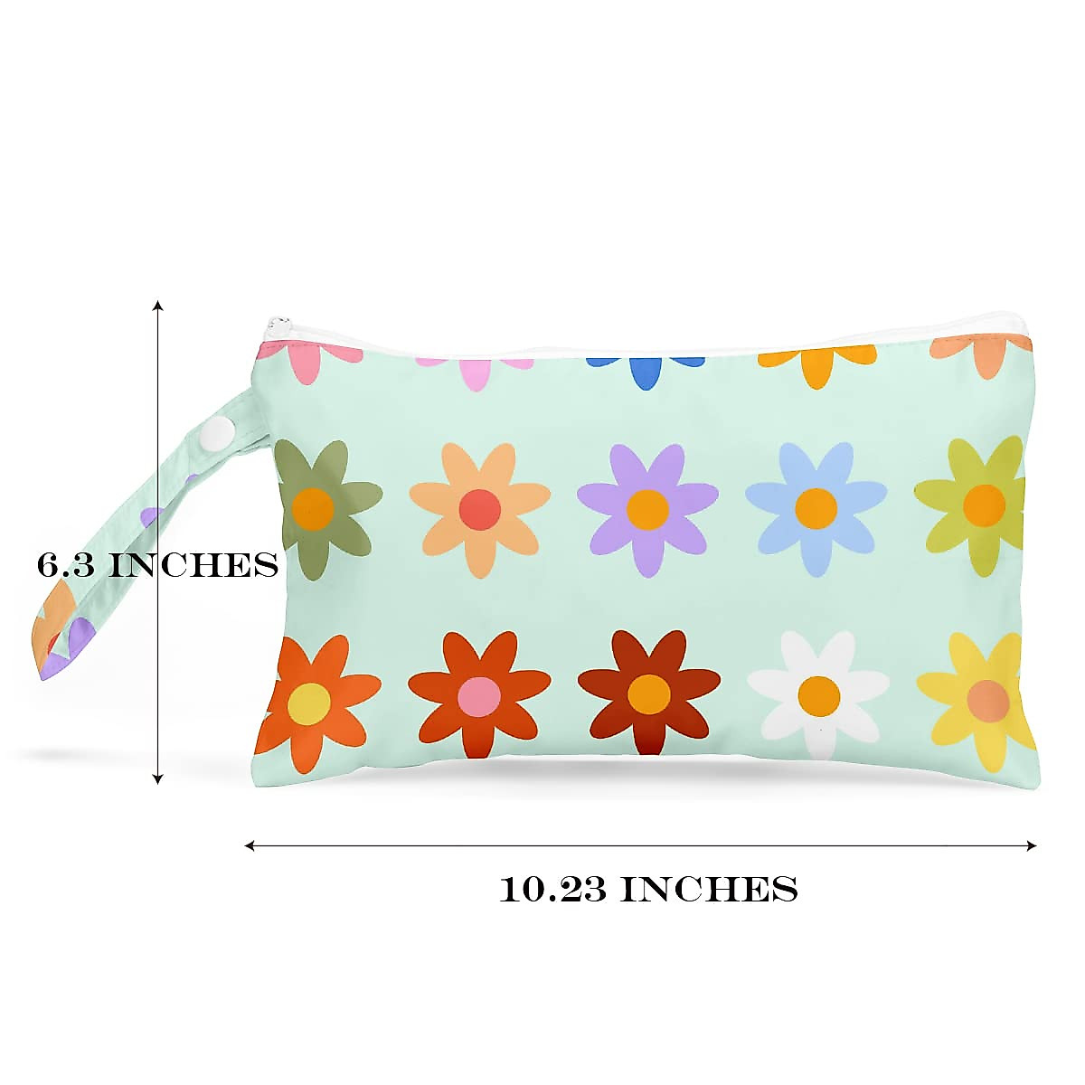 zcyxuuw Wet bag, Wet dry bag, swimsuit, travel, beach, pool, diapers, dirty yoga gym clothes, toiletries, waterproof Heart Decor Bohemian heart romantic birthday gift, 2 piece set.