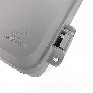 Aeon Matrix Yardian Weatherproof Outdoor Enclosure, Compatible with Yardian Pro Smart Sprinkler Controller, IP56 Waterproof, UV-Resistant, Double Padlockable Latches