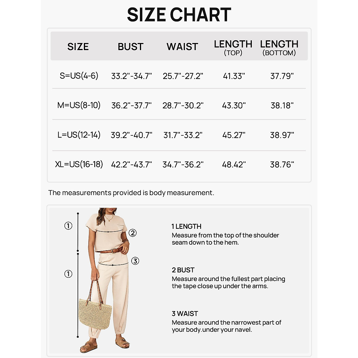 MEROKEETY Women Two Piece Outfits Sweater Sets Knit Pullover Tops High Waist Pants Lounge Set Tracksuit, Pecan, Small