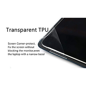 Honeymoon Case Cover Compatible with Dell Latitude 7420 7410 7400/5420 5411 5410 5410 5400,PU Leather Protective Case Compatible with Dell Inspiron 14" 5402 5401 5408 5409 5405 Accessories,S037-Blue