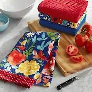 The Pioneer Woman Fiona Floral Kitchen Towels, Set of 4