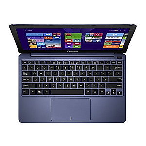 ASUS X205TA-DS01-BL-OFCE Portable 11.6-Inch Intel Quad-Core Laptop 2GB RAM 32GB Storage, Windows 8.1, Dark Blue