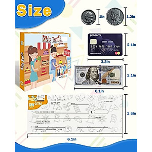 pcnearty 3 4 5 Year Old Boy Girl Birthday Gifts, Toys for 3 4 5 Year Old Boys Girls,328 Pieces Number Learning & Education Toys, Preschool Math Games Ages 3+ Develops Early Math Skills