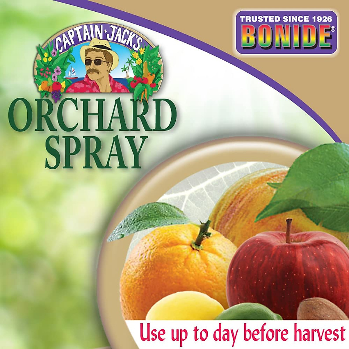 Bonide Captain Jack's Citrus, Fruit & Nut Orchard Spray, 32 oz Ready-to-Spray Multi-Purpose Fungicide, Insecticide and Miticide