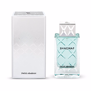 Swiss Arabian Shaghaf (Masculine) - Luxury Products From Dubai - Long Lasting Personal EDP Spray Fragrance - A Seductive Signature Aroma - 2.5 Oz