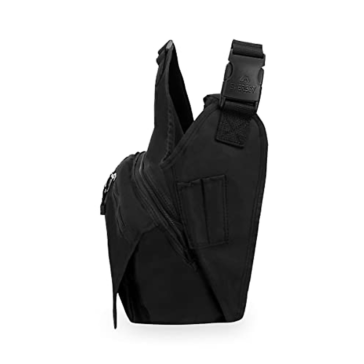 Everest Messenger Bag - Medium, Black, One Size