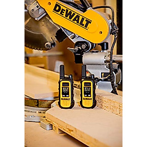 DEWALT DXFRSSV1 Headset for DXFRS300 and DXFRS800 Walkie Talkie Two-Way Radios, 2.5mm Earphone Jack