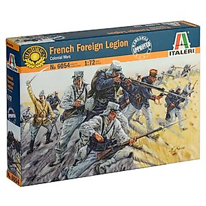 ITALERI 6054 French Foreign Legion Colonial Wars Plastic Soldiers 1:72 Scale