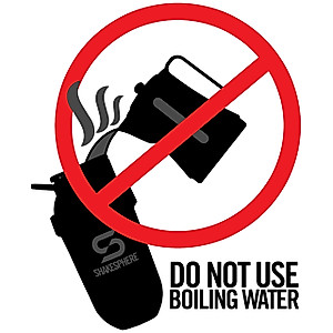 SHAKESPHERE Tumbler: Protein Shaker Bottle and Smoothie Cup, 24 oz - Bladeless Blender Cup Purees Raw Fruit with No Blending Ball - Drink Powder Mix Shake Mixer for Pre Workout, Gym (Frosted White)