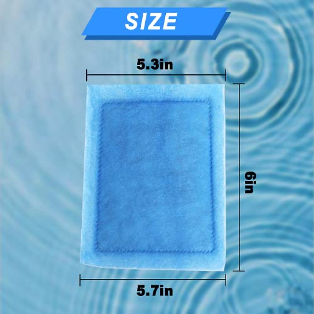 Hedday 12 Pack Aquarium Filter Cartridges for Aqua-Tech 30-60/20-40 Gallon Fish Tank Power Filter Replacement, EZ-Change #3 Fish Filter Cartridge