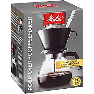 Melitta 640616 Coffee Maker, 52 oz, Glass Carafe