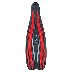 Seac F-100 PRO Full Foot Fins - Red, 38/39