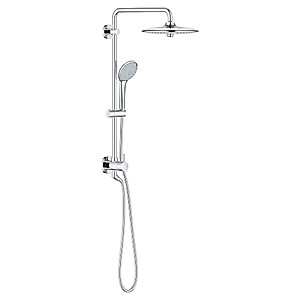 GROHE 27867001 Retro-Fit Euphoria 25 Inch Shower System, 2.5 GPM, Starlight Chrome