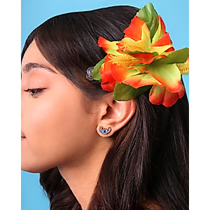 Disney Girls Stitch Earrings 3-Piece Set Officially Licensed - Set of 3 Stitch Stud Earrings for Girls - Stitch Jewelry