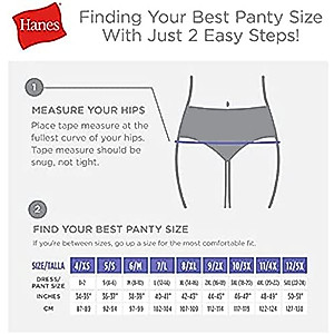 Hanes womens Cotton briefs underwear, 10 Pack - Hi Cut Assorted 1, 8 US