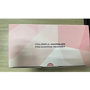 IMYB A36 Gaming Headset with Microphone for Pc, Xbox One Series X/s, Ps4, Ps5, Switch, Stereo Wired Noise Cancelling Over-Ear Headphones with Mic, RGB, for Computer, Laptop, Mac, Gamer (Pink)