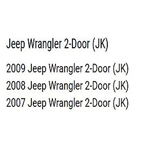 Bestop 7913635 Black Diamond Sailcloth Replace-A-Top for 2007-2009 Wrangler JK 2-Door